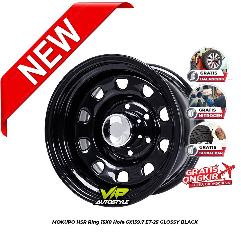 Jual Velg kaleng Murah Mobil Ring 15 R15 type MOKUPO untuk Hilux Double ...