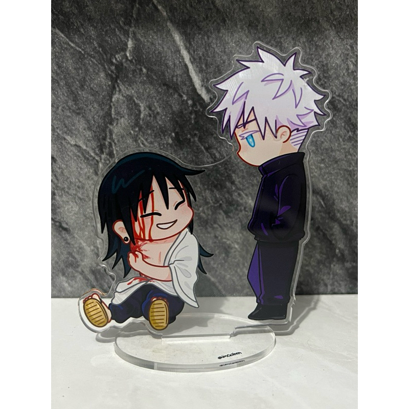 Jual standee jujutsu kaisen gojo satoru geto suguru chibi | Shopee ...