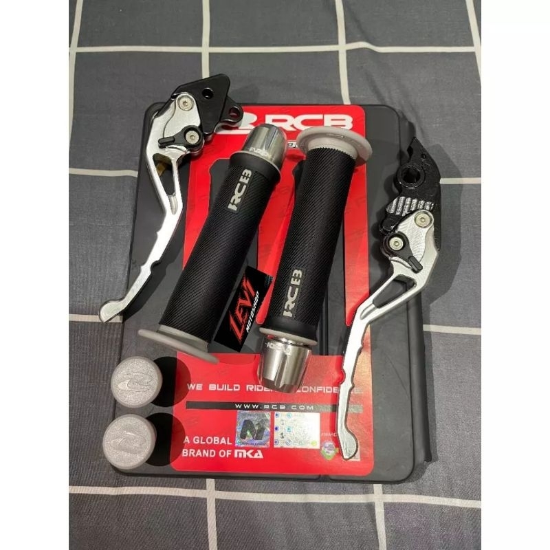 Jual Handgrip RCB Original HG55 + Jalu Stang CNC + Handle Rem Stelan ...
