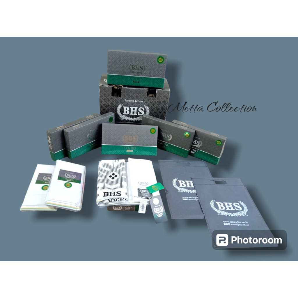 Jual Sarung BHS Cosmo Silver Putih Polos | Shopee Indonesia