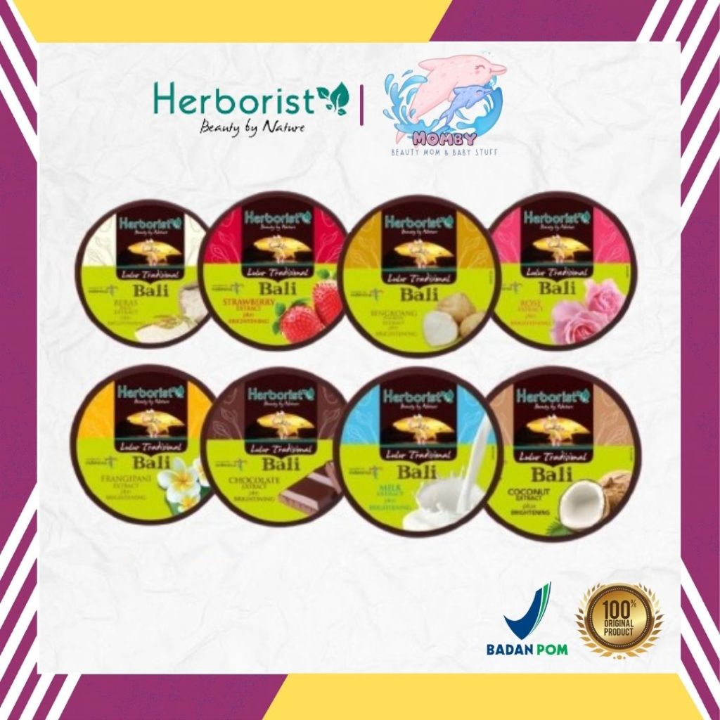 Jual Herborist Lulur Tradisional Bali 100gr | Shopee Indonesia
