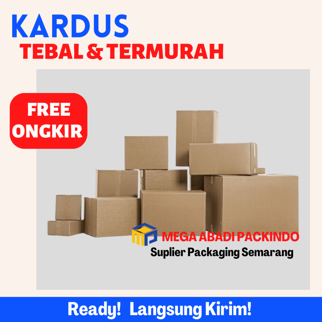 Jual Kardus baru dus karton dos packing pembungkus | Shopee Indonesia
