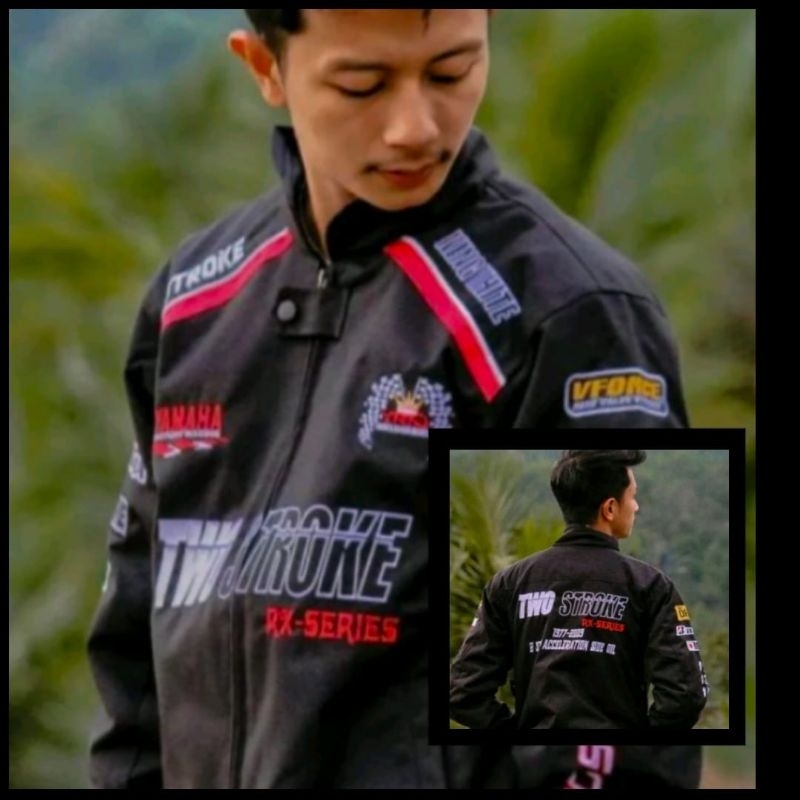 Jual JAKET TWO STROKE RX KING 2 TAK RXSERIES/JAKET TOURING HARIAN 2 ...