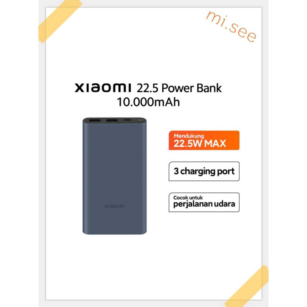 Jual Xiaomi 22.5W Power Bank 10000mAh Fast Charging Power Bank | Shopee Indonesia