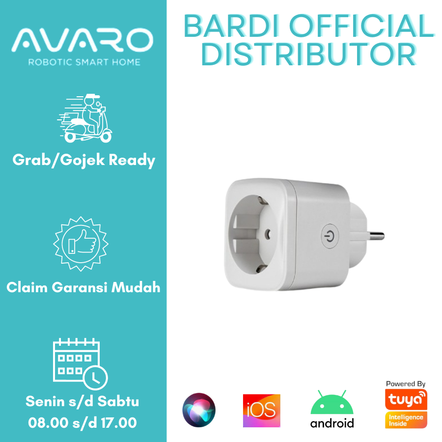 Jual AVARO Smart PLUG WiFi Wireless Colokan - IoT Smart Home | Shopee ...