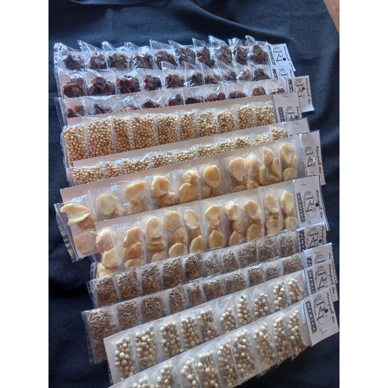 Jual bumbu dapur renceng / bumbu rempah renceng / lada putih / merica ...