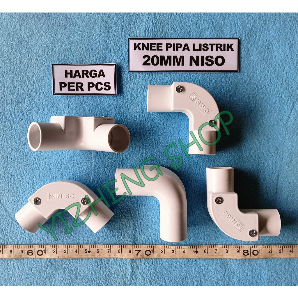 Jual KNEE PIPA LISTRIK 20MM NISO HARGA PER PCS | Shopee Indonesia
