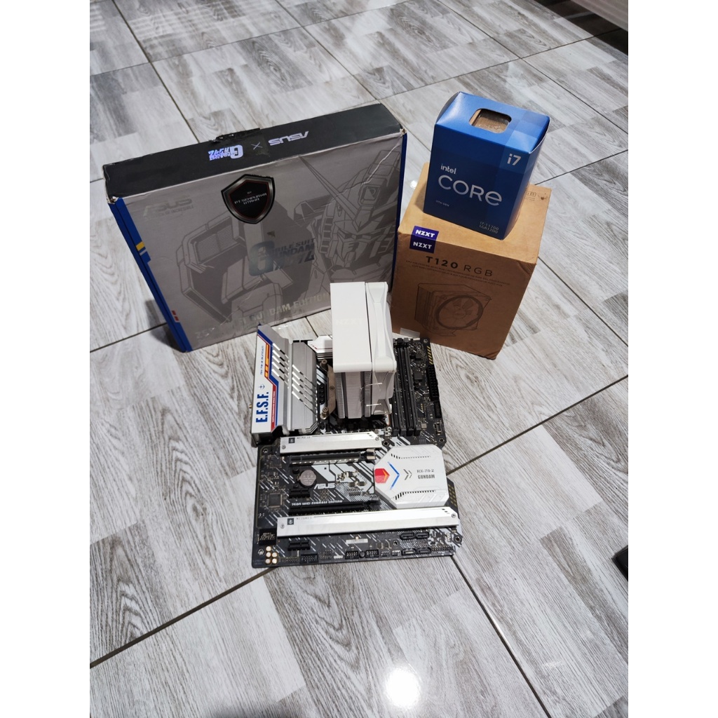 Jual Core i7 11700 Mobo Asus Z590 Gundam HSF NZXT T120 RGB | Shopee ...