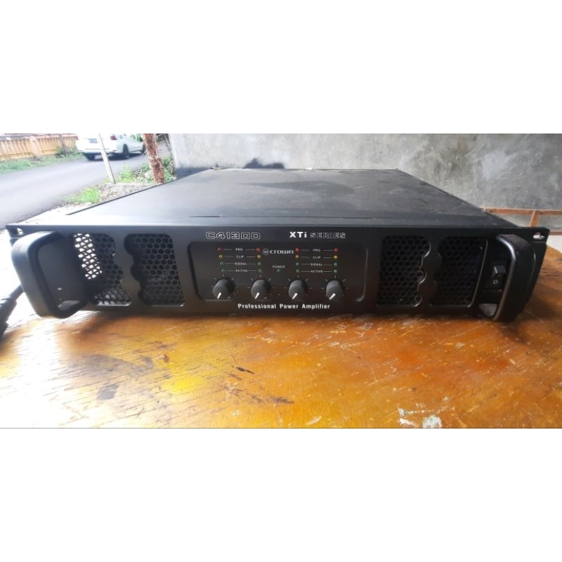Jual Box Power Amplifier 2U 4 Channel + Kit PSU + Heatsink Driver Bekas ...