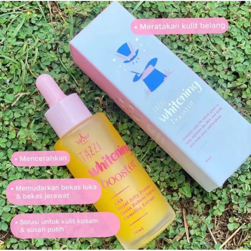 Jual aha tazzi whitening booster 50ml(bpom) | Shopee Indonesia