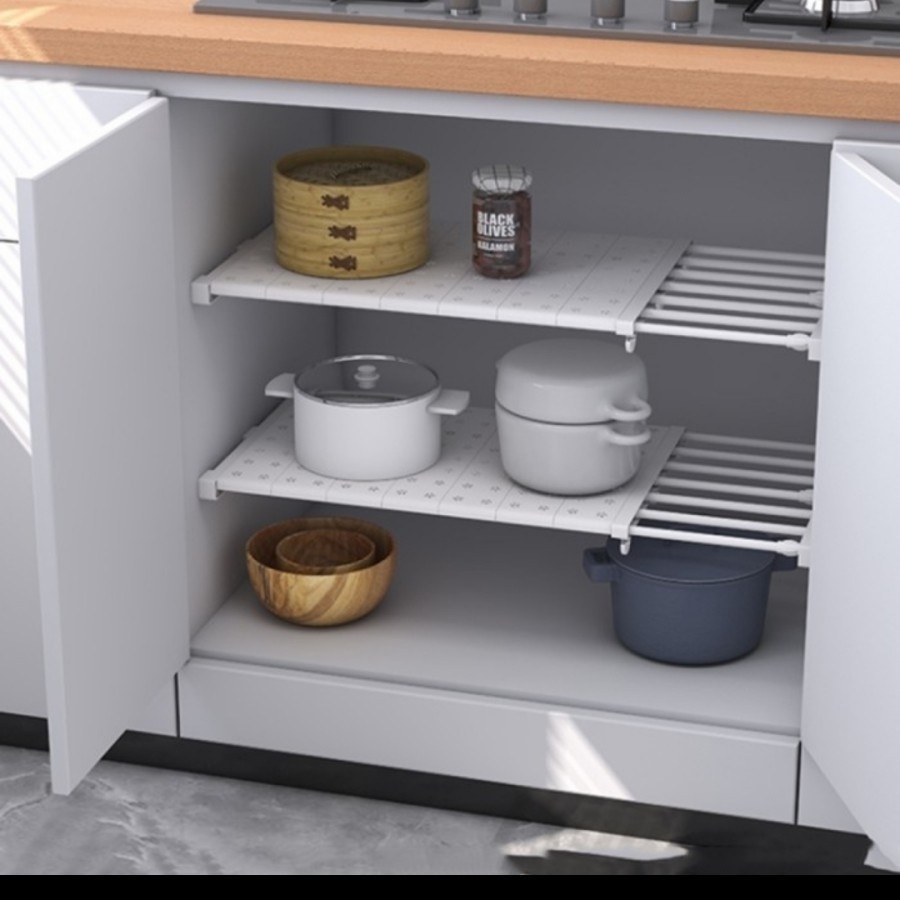 Jual Sekat lemari New Sekat Lemari Fleksibel Partisi Sekat laci ...