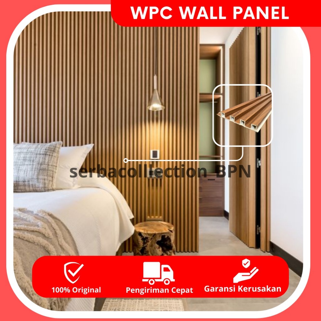 Jual Wpc panel (PREMIUM) 1meter/kisi-kisi/Wallpanel/Wpc murah/Wpc Panel Terlengkap | Shopee ...