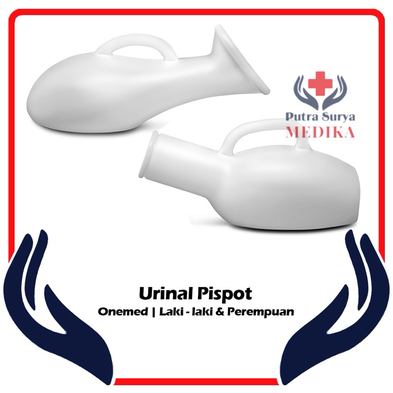 Jual Pispot Kencing | Urinal Plastik Pria/Wanita OneMed | Shopee Indonesia