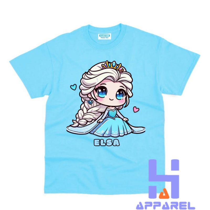 Jual BAJU ANAK KAOS ANAK ELSA FROZEN PRINCESS DISNEY | Shopee Indonesia