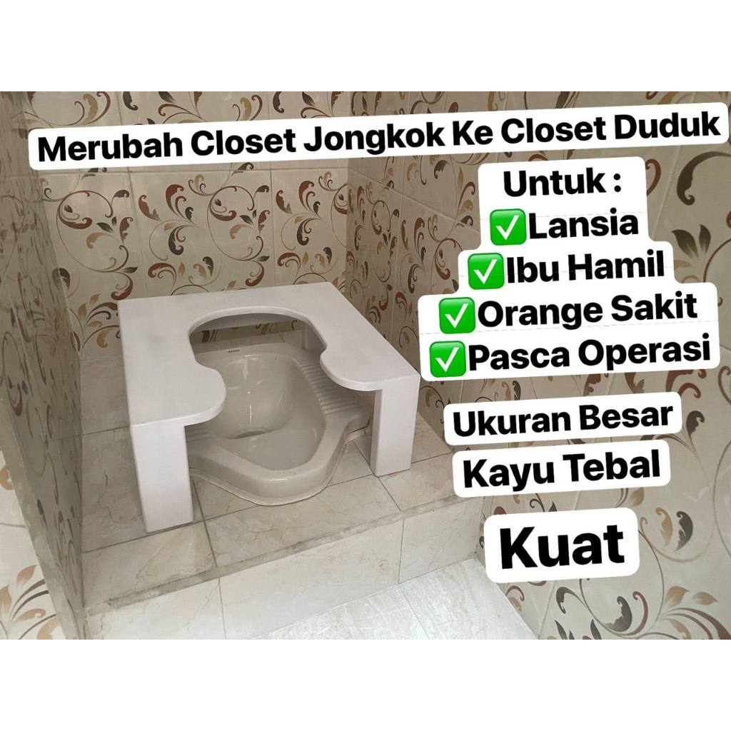 Jual Tinggi 20cm KURSI WC DUDUK model U kursi untuk bab orang ...