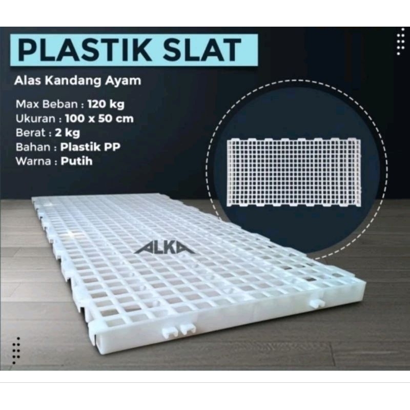 Jual Slat Lantai Alas Kandang Hewan Kambing Domba Ayam Unggas 50 x 100cm | Shopee Indonesia
