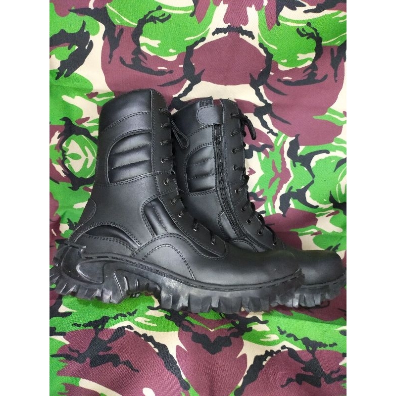 Jual Sepatu pdl boots safety ujung besi tactical satpol PP dinas ...