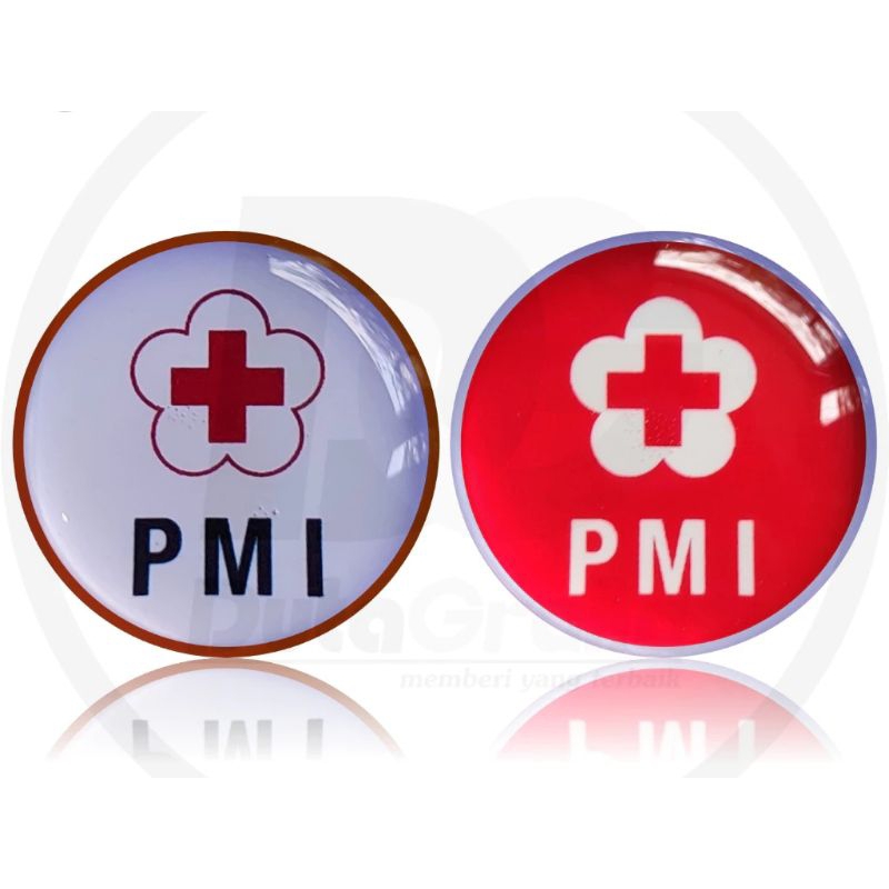 Jual PIN Akrillik Khusus Palang Merah Indonesia (PMI) | Shopee Indonesia