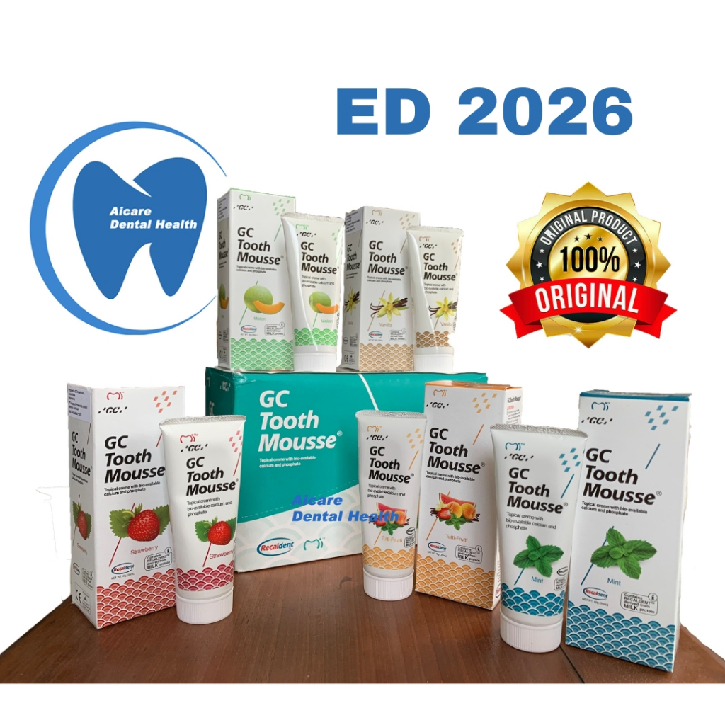 Jual GC Tooth Mousse ORIGINAL Vitamin & Mineral Gigi cocok untuk Balita ...