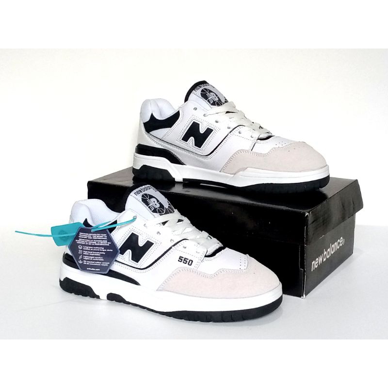 Jual NB 550 Putih Hitam | Shopee Indonesia