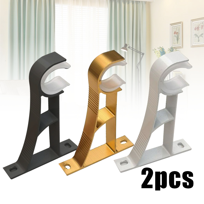 Jual Tiang Gorden Bracket Bracket Kaki Gorden Rel Curtain Rod Brackets ...