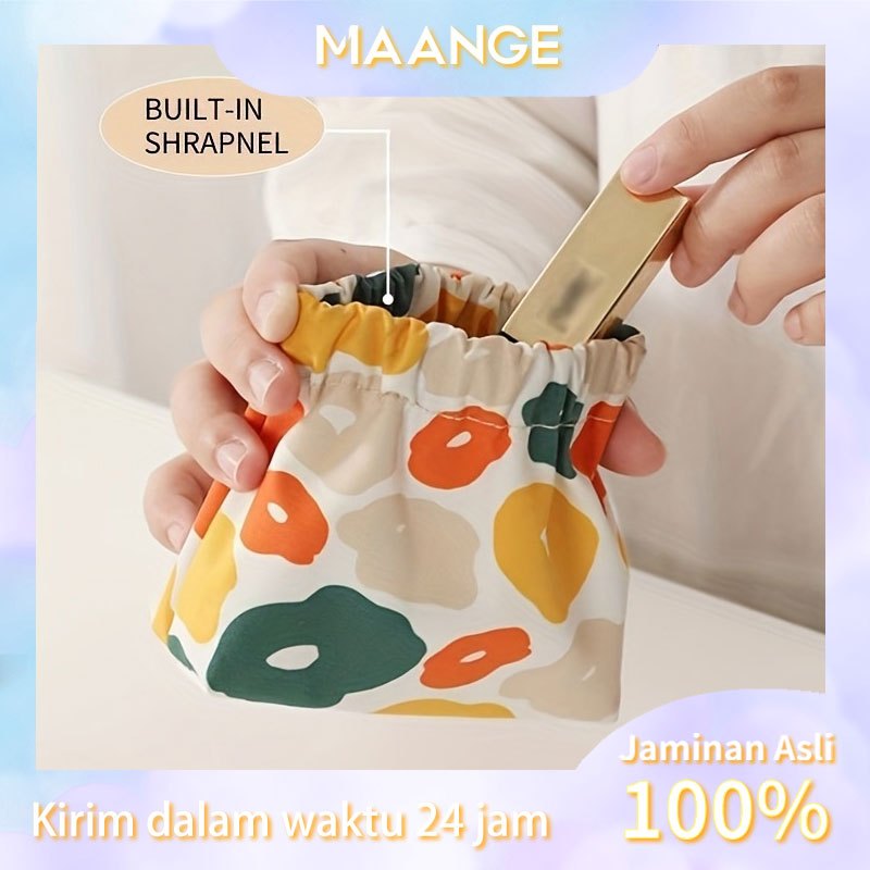 Jual MAANGE Tas Penyimpanan Saku Kosmetik Lipstik Mini Pouch Tas Kosmetik Kecil Tahan Air Dompet ...