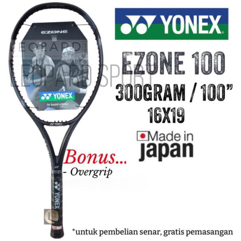 Jual Raket Tenis YONEX EZONE 100 300g Aqua night black / Tennis Racket | Shopee Indonesia