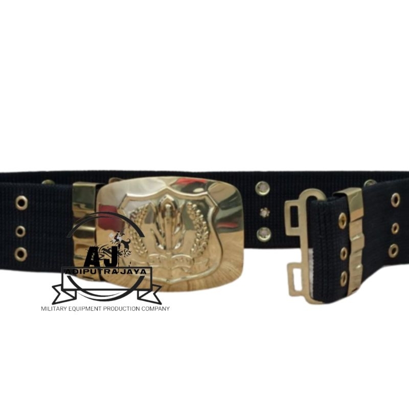 Jual KOPEL SECURITY/IKAT PINGGANG SATPAM RIM GOLD (terbaik) | Shopee ...