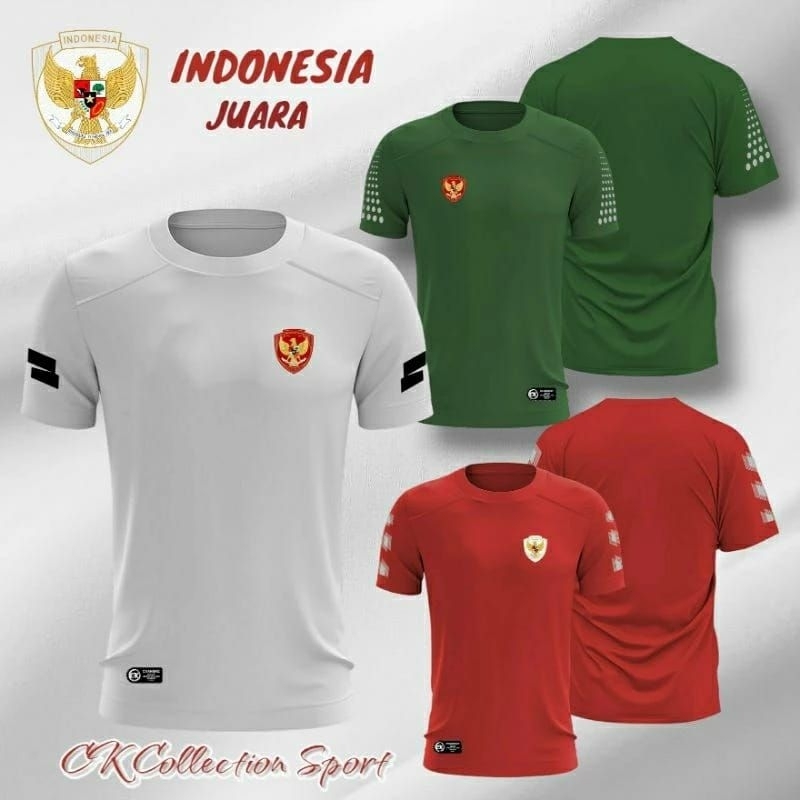 Jual JERSEY TIMNAS INDONESIA KAOS DRYFIT KAOS TRAINING TIMNAS PRIA & WANITA JERSEY SEPAK BOLA ...