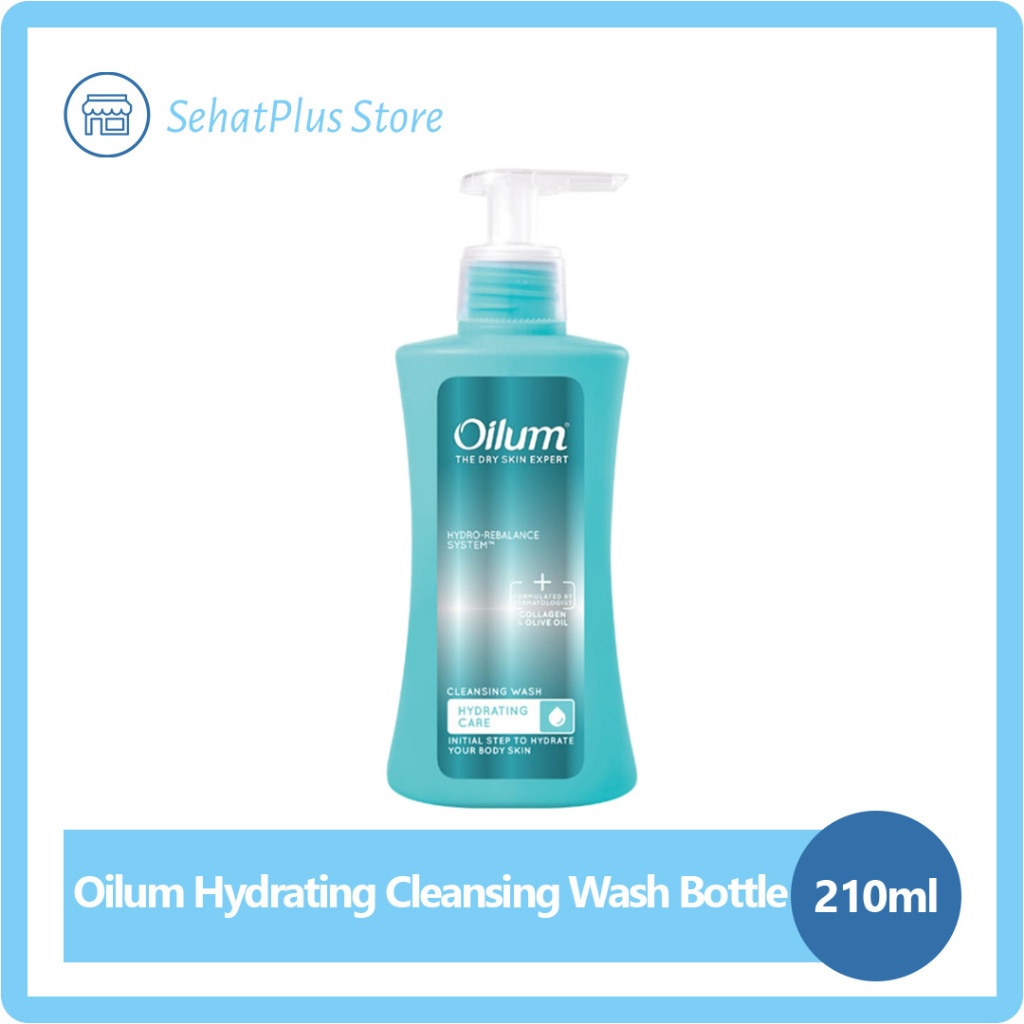 Jual Oilum Hydrating Cleansing Wash Bottle 210ml | Shopee Indonesia