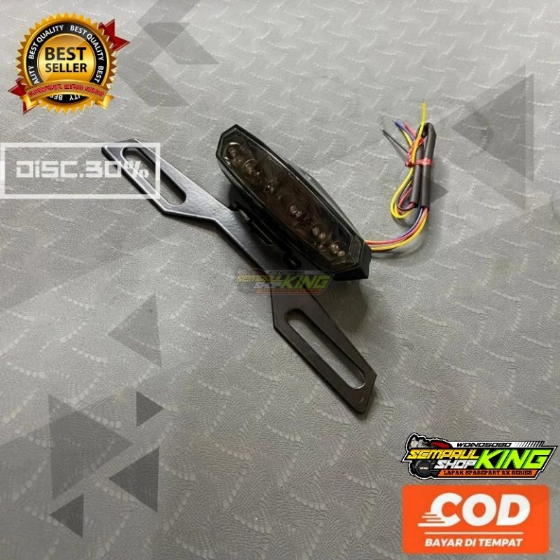 Jual Lampu stop Rx king stoplamp bawah jok simpel style prutul 3 in 1 ...