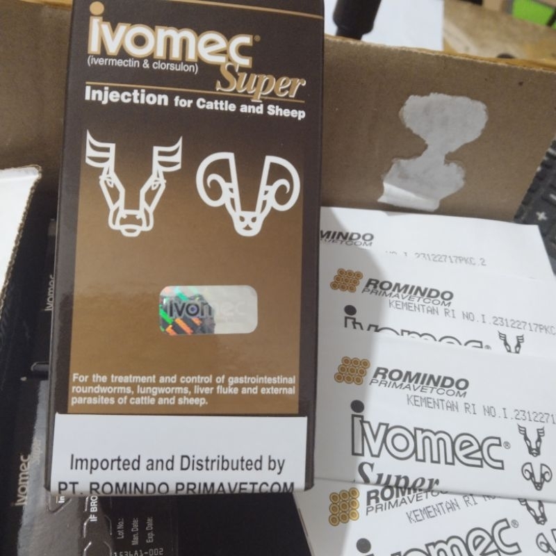 Jual ivomec super 50ml (original) | Shopee Indonesia