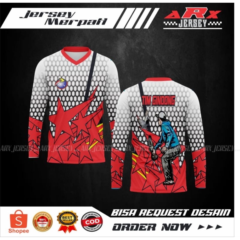 Jual jersey merpati balap costom Bebas request desain bisa cod bayar di ...
