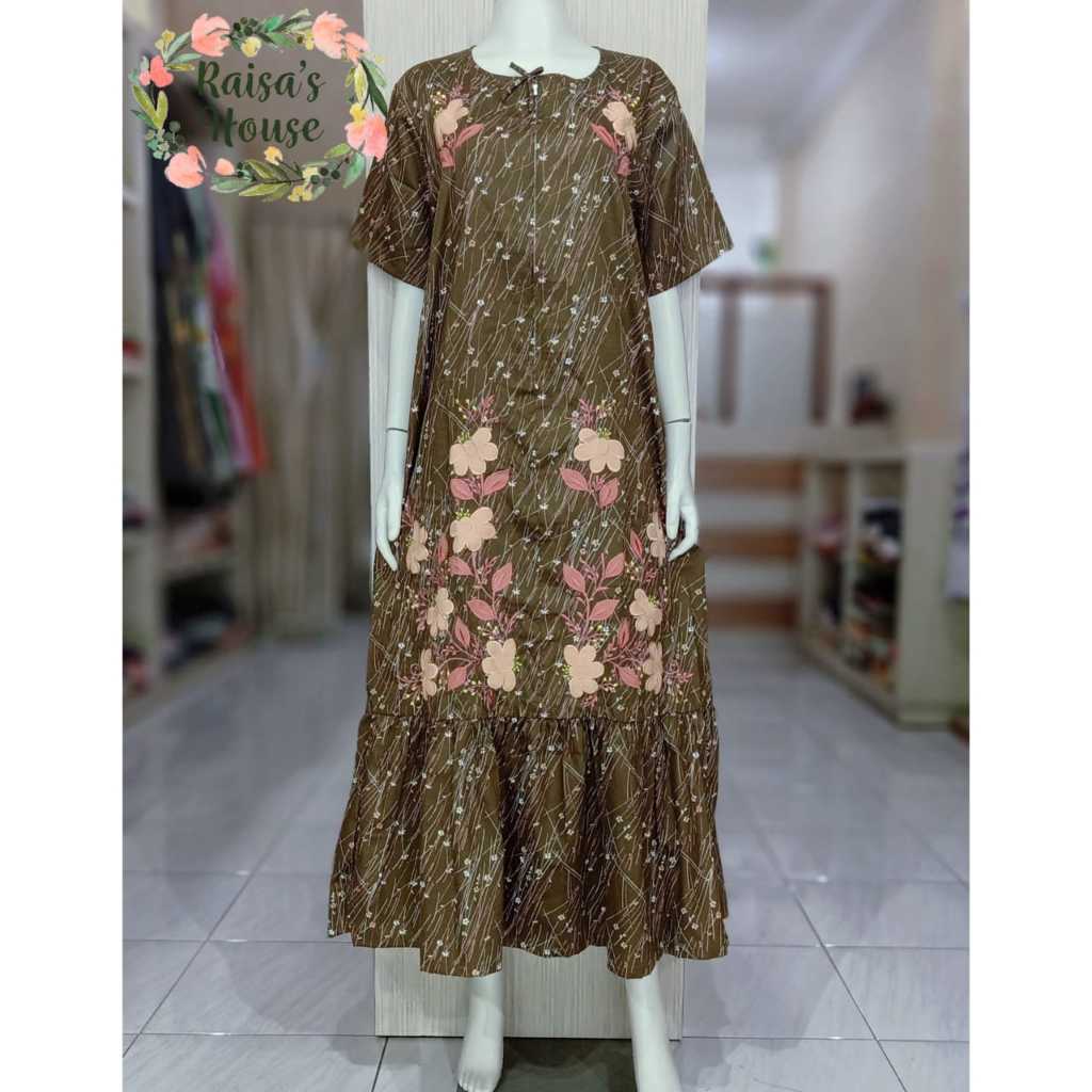 Jual DASTER LONGDRESS BORDIR KHAS MALANG - PENDEK - REMPEL BAWAH | ARMY ...