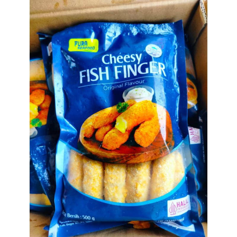 Jual Fura Seafood Cheesy Fish Finger uk 500 g | Shopee Indonesia