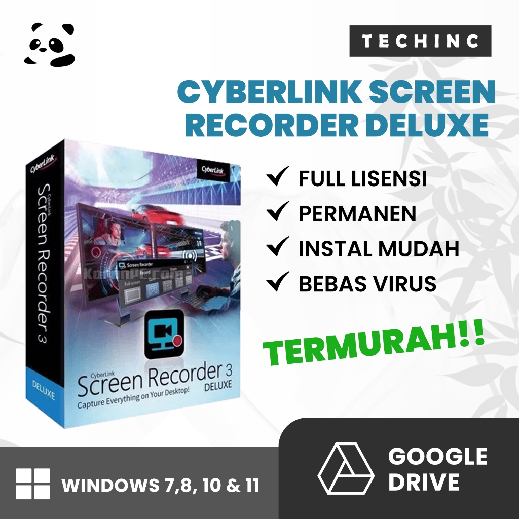 Jual CyberLink Screen Recorder Deluxe | Windows | Shopee Indonesia