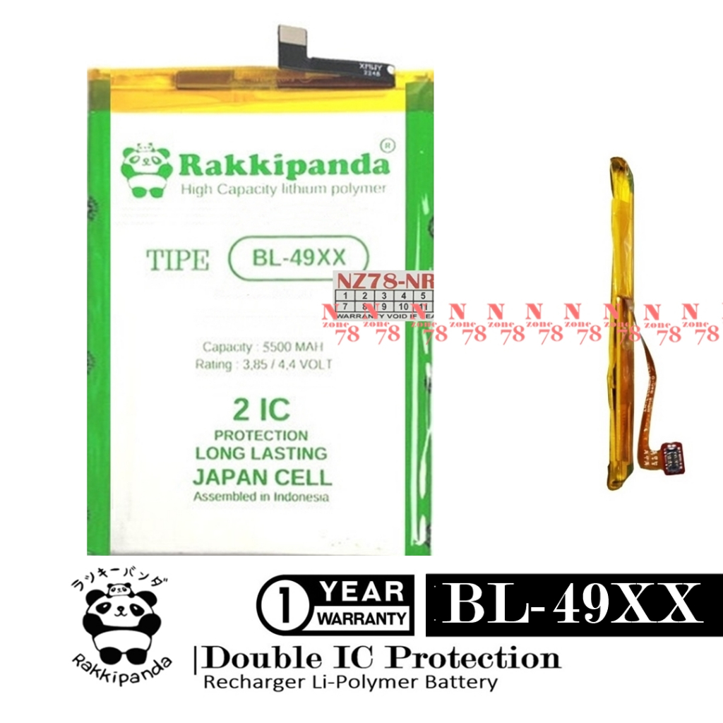 Jual Baterai Infinix Note 40 X6853 BL49XX BL-49XX Double IC Protection ...