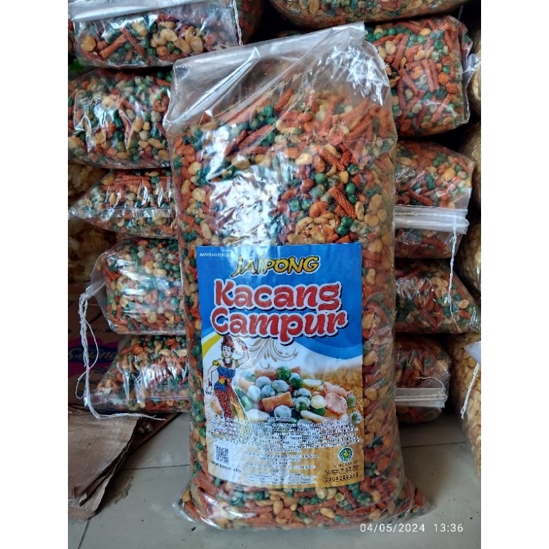 Jual Koro Campur/Kacang Campur/Snack Kiloan 1Kg (Free Bubble Wrap ...