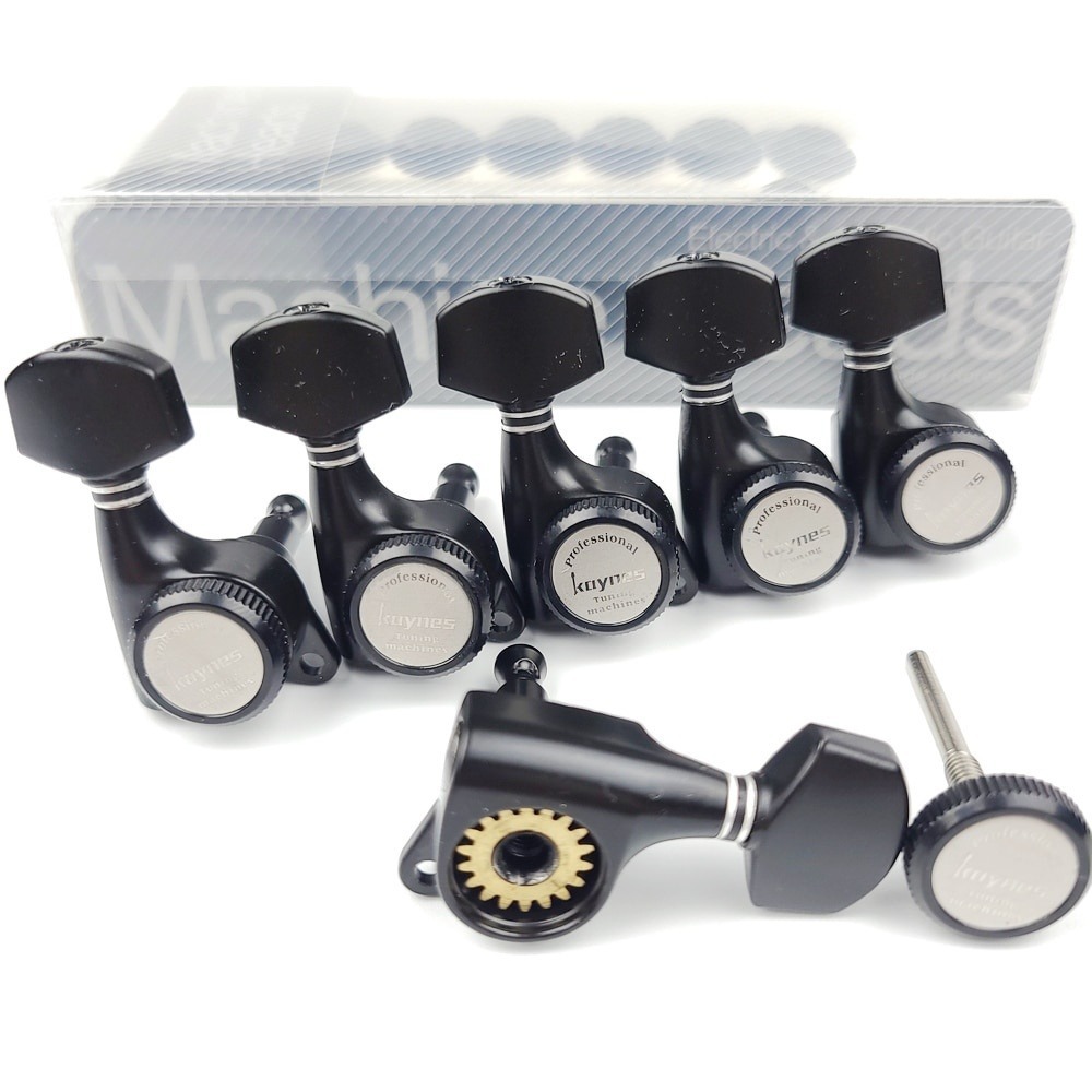 Jual 1 Set Guitar Locking Tuners Electric Guitar Machine Heads Tuners ...