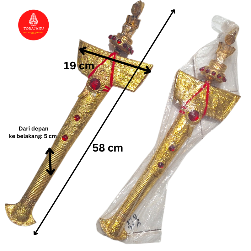 Jual TORAJAKU Sepasang Gayang Toraja Keris Pengantin Toraja, Simbol ...