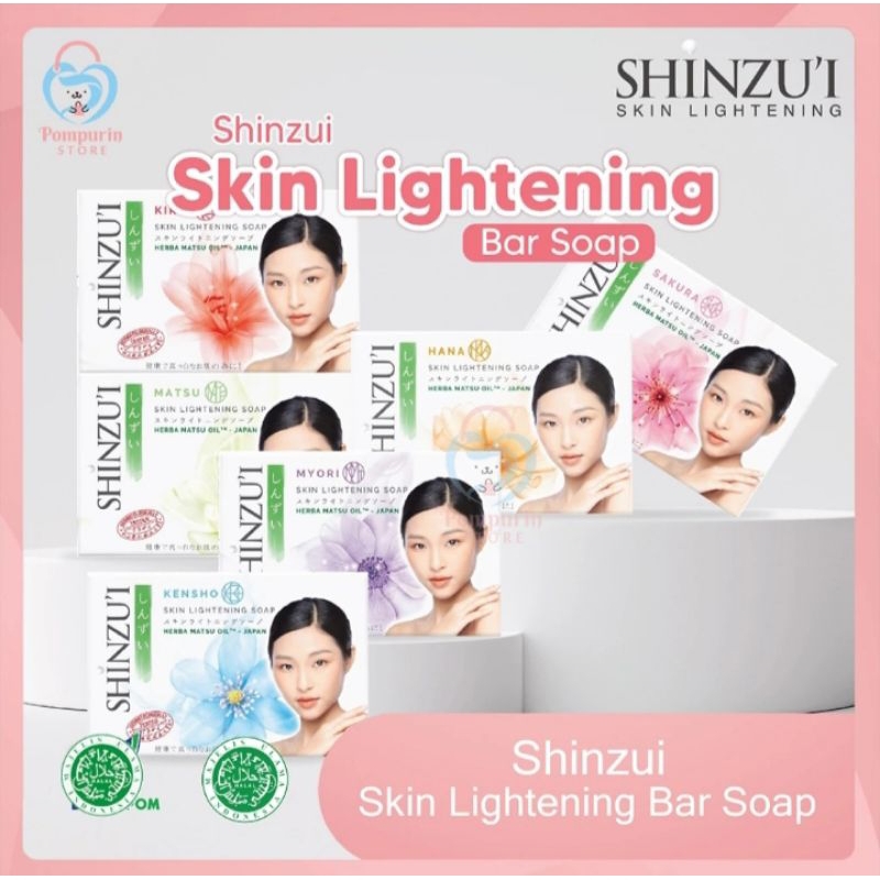 Jual SHINZUI SKIN Lightening Bar Soap 80 gr / 65 gr ( SABUN BATANG ...