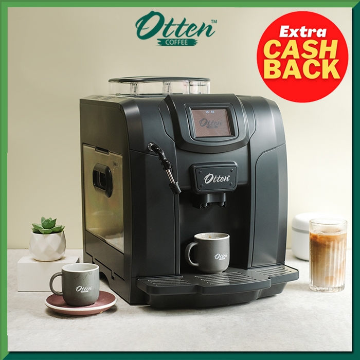 Jual Otten - Fully Automatic Coffee Machine 712 (Touch Screen - Black ...
