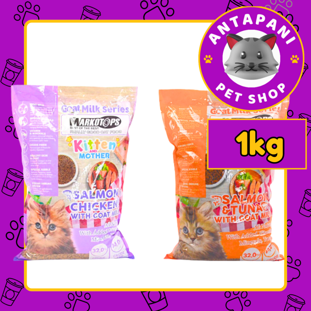Jual Makanan Kucing Markotop Kitten & Mother Baby 1kg | Shopee Indonesia