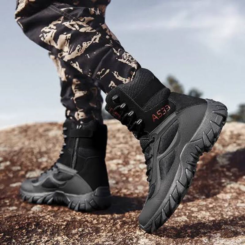Jual SEPATU TACTICAL ELITE A533 PDL 9 INCH HITAM IMPORT | Shopee Indonesia