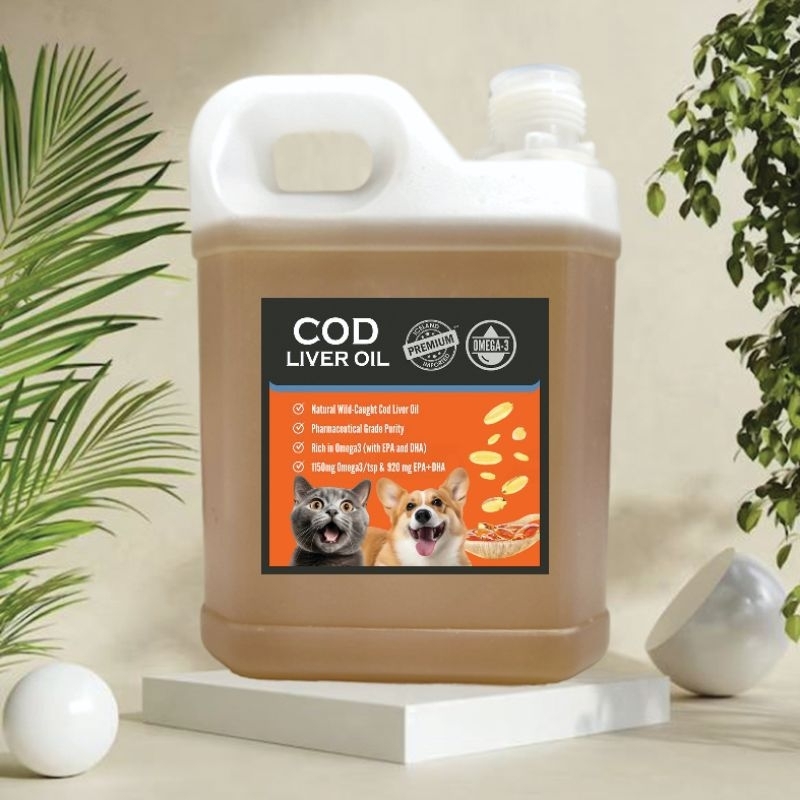 Jual COD LIVER 1 LITER - Minyak Ikan COD Minyak Ikan Cair Suplemen ...