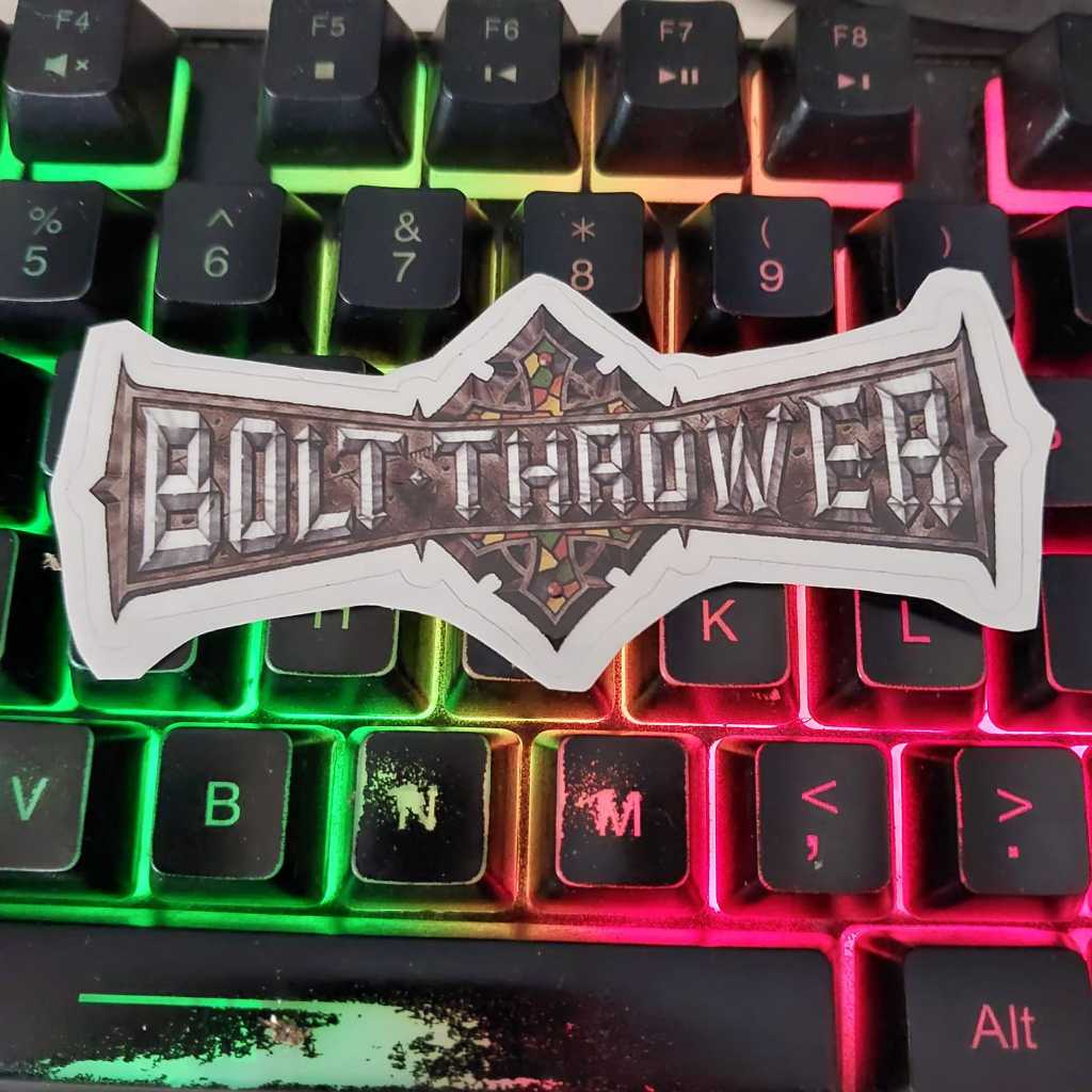 Jual Stiker Bolt Thrower Logo - Sticker Band Death Metal - Stiker ...