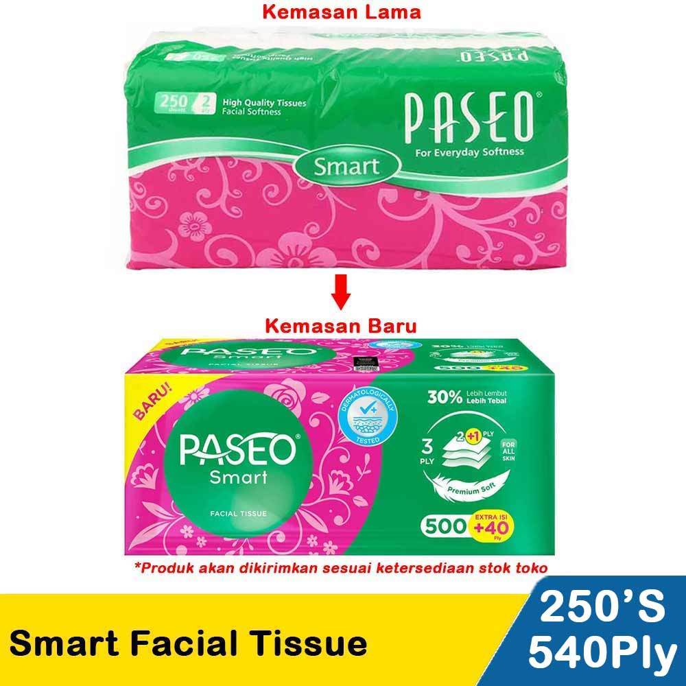 Jual Paseo Smart Facial Tissue 500 Sheets 3 Ply | Shopee Indonesia