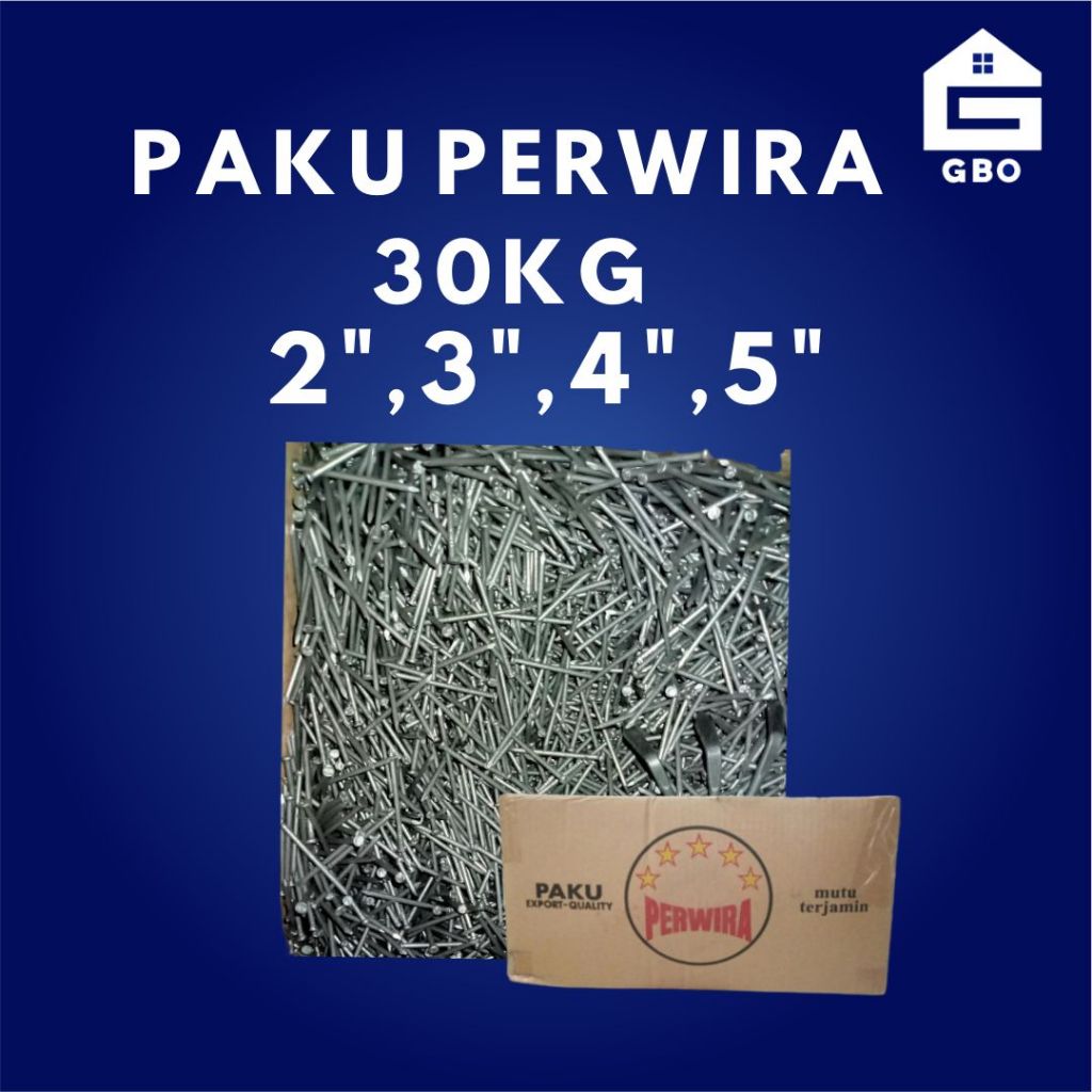 Jual PAKU 2" 3" 4" 5" PAKU 1 DUS (30 KG) / PAKU SERI KUAT / PAKU BETON ...