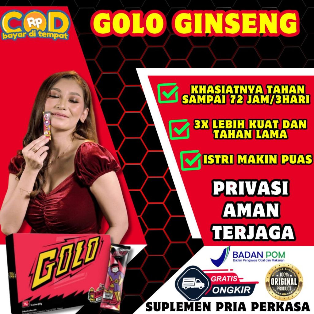Jual Golo Gingseng Minuman Serbuk Korea Penambah Stamina & Vitalitas | Obat Herbal Kuat Pria ...