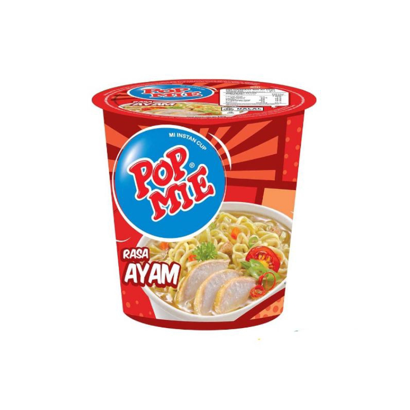 Jual Pop Mie Mi Instan Cup Kuah / Goreng 75gr - Pop Mie Mini 38gr Soto ...